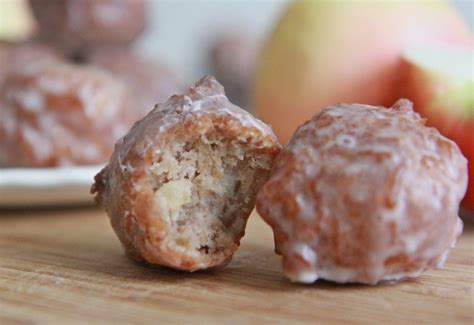 Apple Fritter Doughnut Bites Recipe Divas Can Cook