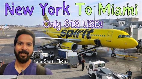 Newark To Miami Spirit Airline Review Spirit Airline A320 Neo NK 2377