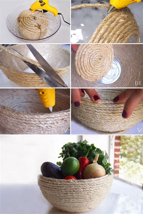 25 DIY Rope Craft Ideas Hative