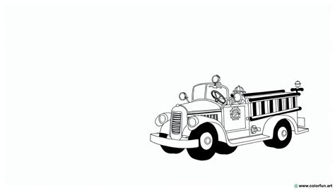 15 Coloriages De Camions De Pompiers Coloriages Gratuits Pour Enfants