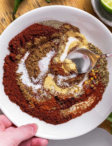 Homemade Taco Seasoning The Chunky Chef