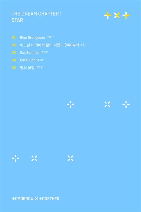 Bighit Music On Twitter The Dream Chapter Star Tracklist