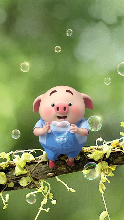 Hình nền heo cute đẹp dễ thương nhất cho điện thoại máy tính
