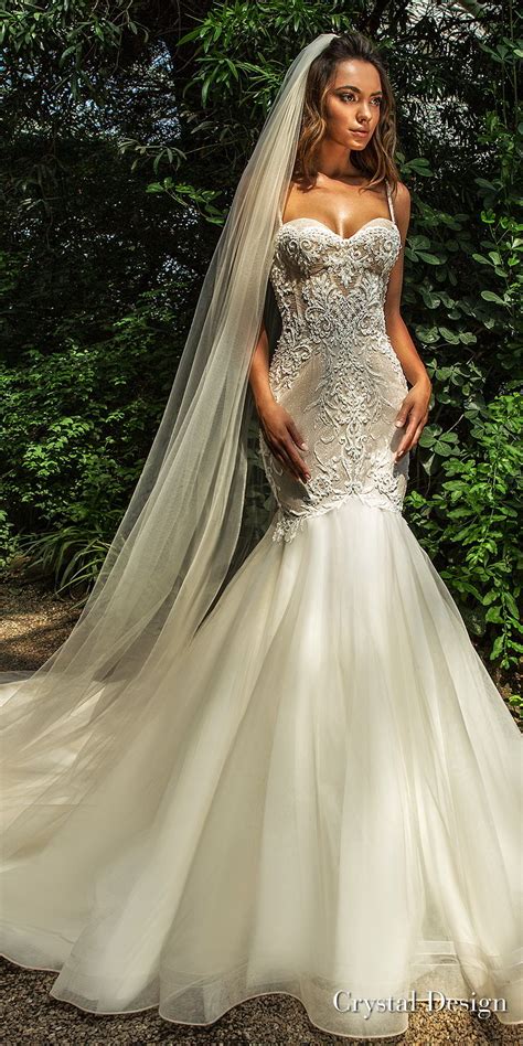 Crystal Design 2018 Wedding Dresses Royal Garden Haute Couture