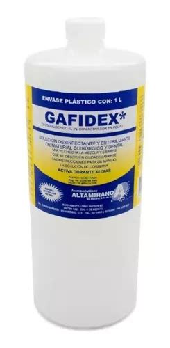Gafidex 1 Lt Solución Esterilizante Y Desinfectante en venta en Miguel