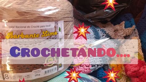 crochetando rotina de uma crocheteira jogo de banheiro tá de rosca