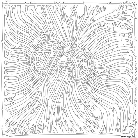 Coloriage Dessin Adulte Antistress Inspiration Zen 59 JeColorie