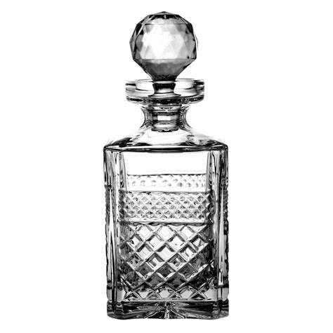 Karafka kryształowa do whisky brandy koniaku