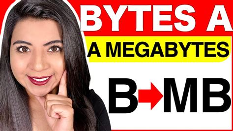 Convertir De Bytes A Megabytes Ejemplos Y Explicaci N Completa Youtube