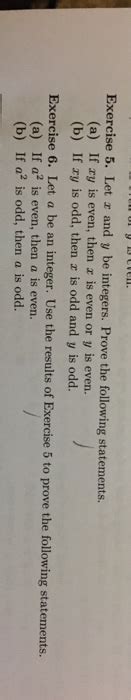 solved let x and y be integers prove the following