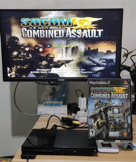 SOCOM US Navy Seals Combined Assault PS2 Game NTSC ENGLISH