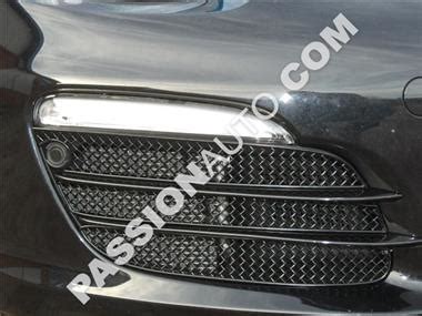 Grilles De Protection Noires Kit Complet Calandre Pare Chocs AV 981
