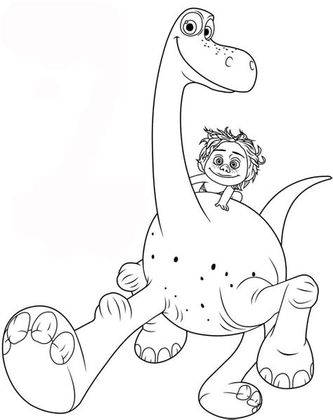 Dibujos De El Viaje De Arlo 2 Para Colorear Para Colorear Pintar E