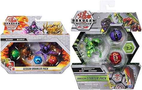 Bakugan Geogan Brawler 5 Pack Bakugan Starter Pack 3 Pack Exclusive