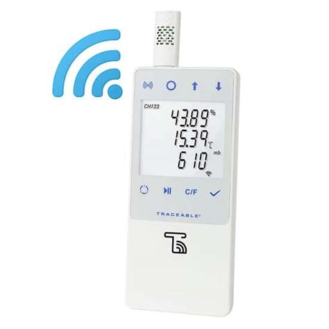 Traceable Calibrated Barometric Temperature Humidity Wi Fi Data Logger