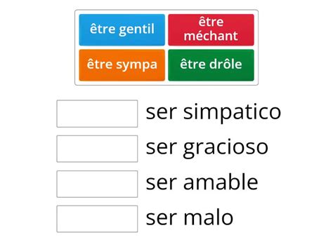 Les Adjectifs De Qualit S Une Las Parejas