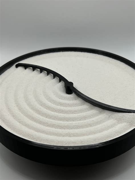 Motorized Zen Garden Automatic Zen Garden Sand Bowl Kinetic Art Etsy