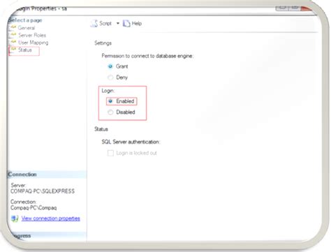 Welcome To Asp Net Login Failed For User Username Reason The