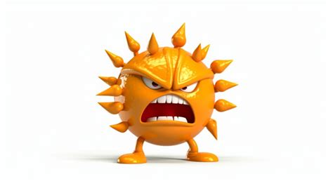 3d Expressão De Raiva Emoji Cerrar Os Dentes PNG Emoji Emoticon