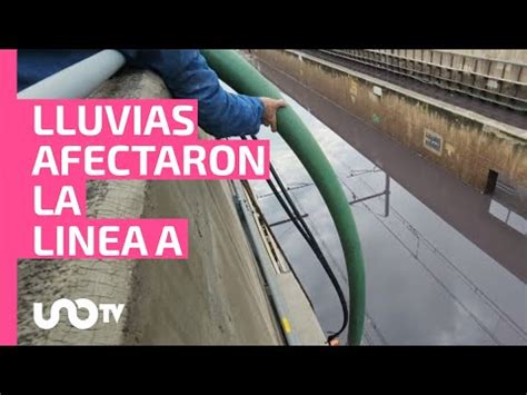 Inundación detiene la Línea A del Metro hay servicio provisional de