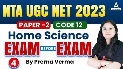 UGC NET 2023 Net JRF Paper 1 Preparation UGC NET Home Science Paper