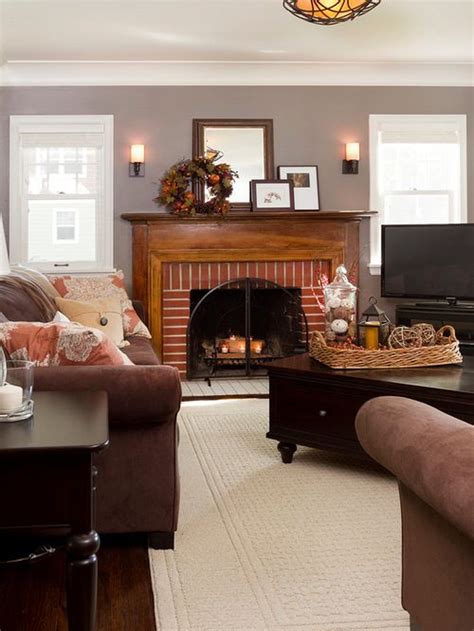 20 Red Brick Fireplace Ideas