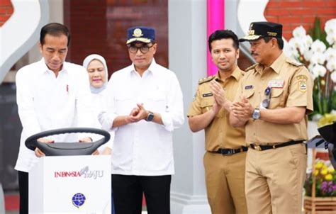 Presiden Jokowi Resmikan Terminal Tipe A Purboyo Kota Madiun Dan Patria