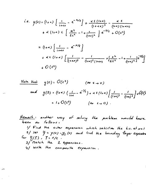 math 583 b perturbation theory regular and singular perturbation theory