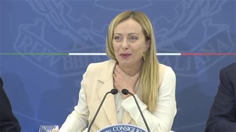 Governo Meloni Manovra Che Considero Molto Seria Molto Realistica
