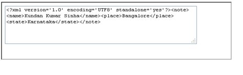 javascript display html and xml content on the same html page itecnote