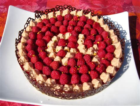 Bavarois framboise pistache Il était une fois la pâtisserie