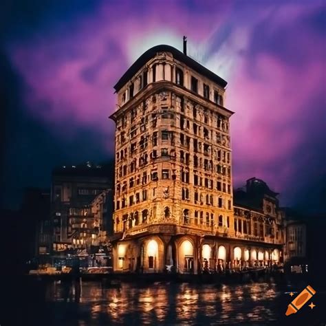 A Hyper Realistic Depiction Of The Armino Hotel On Craiyon