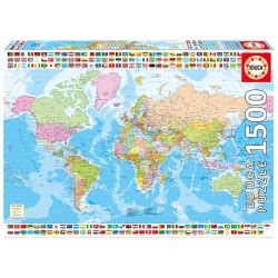 14827 The World Executive Map Educa 4000 Piece Puzzle