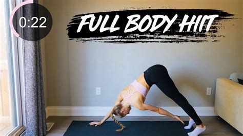10 MIN FULL BODY HIIT WORKOUT AT HOME NO EQUIPMENT BEGINNER STYLE