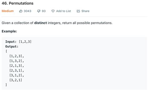 leetcode 46 permutations in this leetcode problem we are given… by pierre marie poitevin