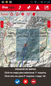 crear mapa offline Barranquismo y Vías Ferratas en Ronda Marbella