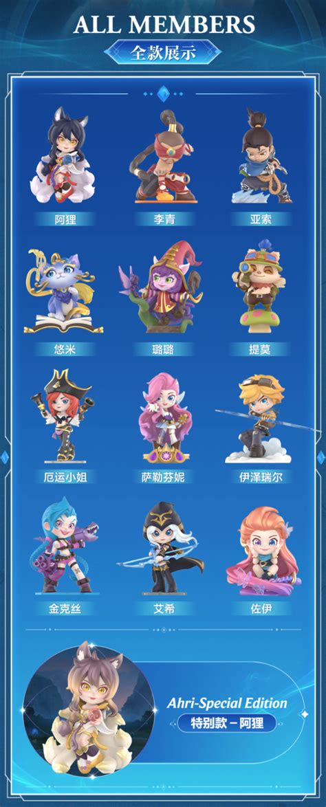 泡泡玛特潮流玩具 POP MART 泡泡玛特 英雄联盟经典人物系列手办盲盒多少钱 什么值得买