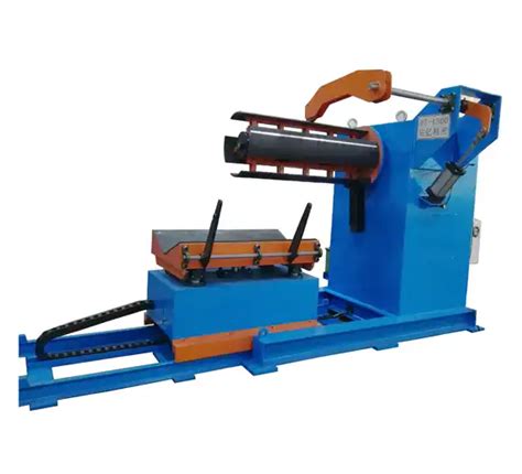 Ton Single Head Uncoiler Decoiler Machine With Loading Car Alibaba