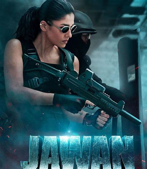 SRK Launches Thunder Nayanthara S Poster From Jawan MorungExpress