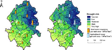 figure 5 from agricultural drought risk assessment based on a comprehensive model using