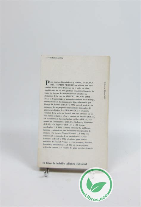 Comprar La Prisionera En Busca Del Tiempo Perdido 5 Libros Eco