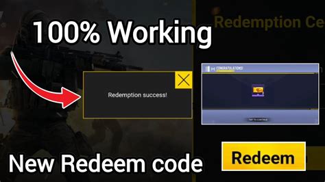 Working New Redeem Code Codm Cod Mobile Redeem Code Call Of