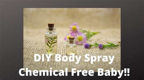 DIY Body Spray With Essential Oils Chemical Free YouTube