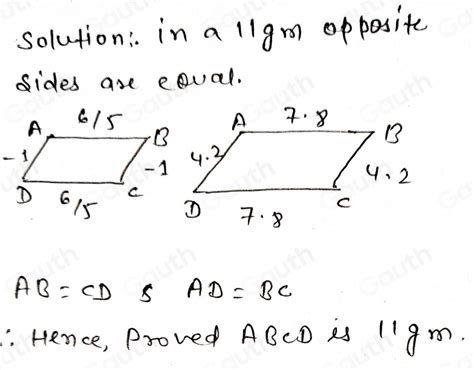 solved mation can be used to prove abcd is a parallelogram [math]