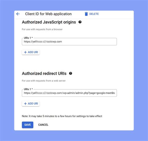 Documention How To Get Google Client ID