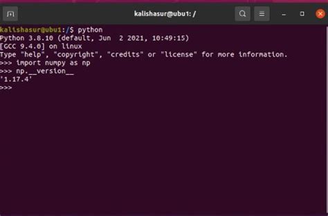 Diff Rentes Fa Ons Dinstaller Pythons Numpy Sous Linux Stacklima