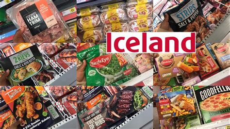 New In Iceland Shopping Store Uk Iceland Grocery Shopping Haul New