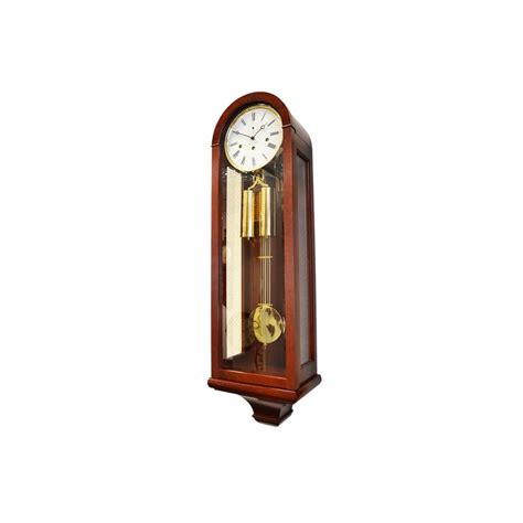 Een Moderne Mahonie Houten Snaarregulateur Van Het Merk Hermle De