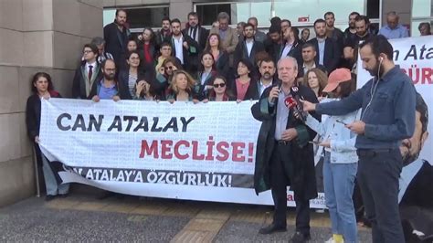 Meslektaşlarından Can Atalay tahliye edilsin açıklaması YouTube