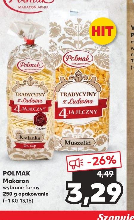 Makaron Polmak Taniej Promocja Kaufland Ding Pl
